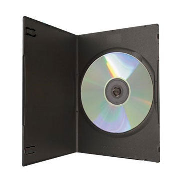 7mm Slim Single DVD Case, Black – DELTAMEDIA INTL INC