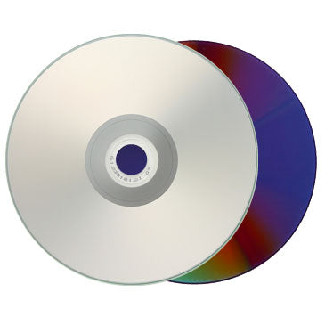 Titan DVD-R 16X 4.7GB Silver Inkjet Hub Printable Metalized Hub ...